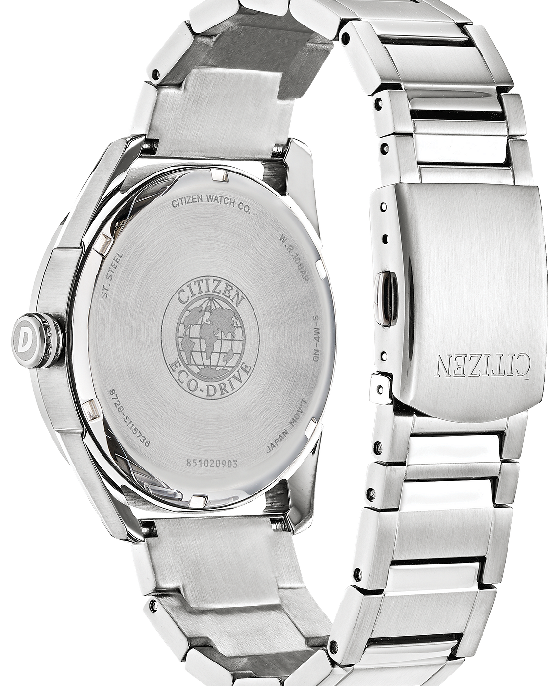 Citizen CTO Eco-Drive Silver Stainless Steel Watch | Citizen