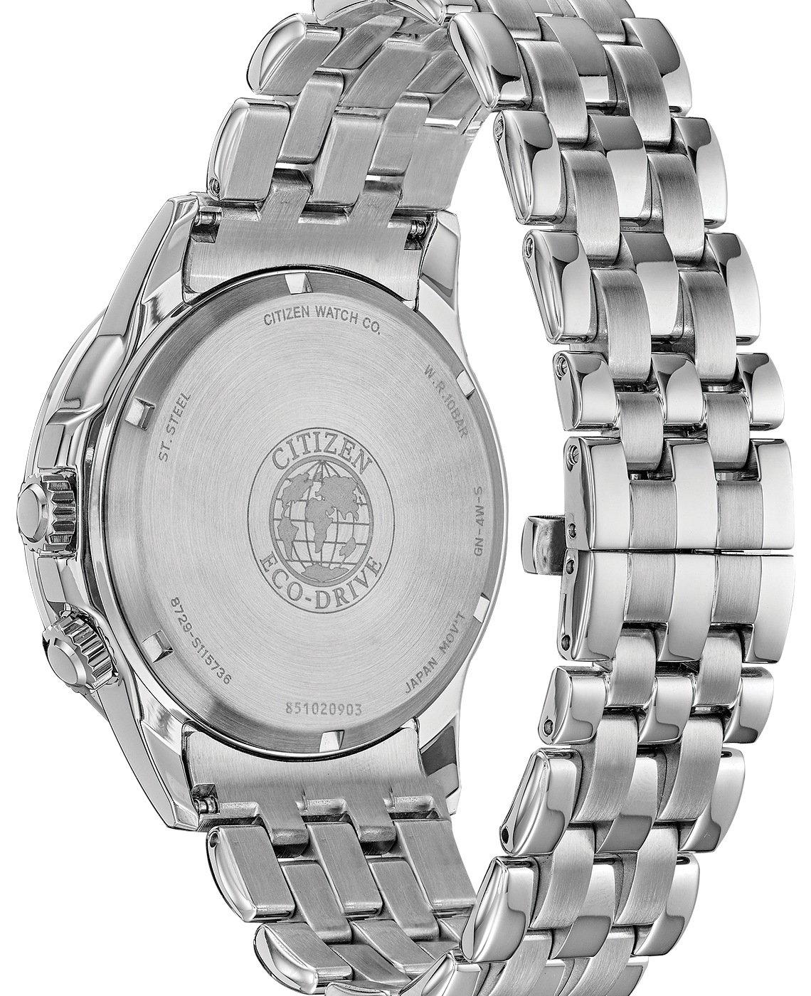 Citizen Calendrier Men's Eco-Drive Diamond Bezel Watch | Citizen