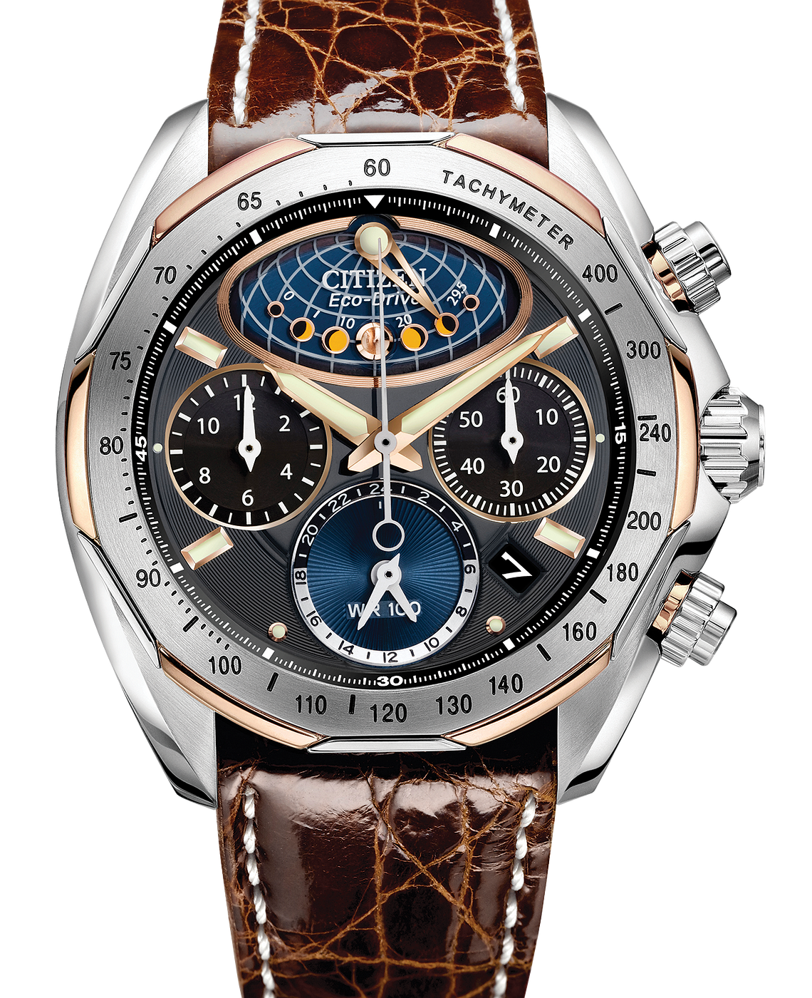 Moon Phase Flyback - Men's Chronograph AV3006-09E Watch | Citizen