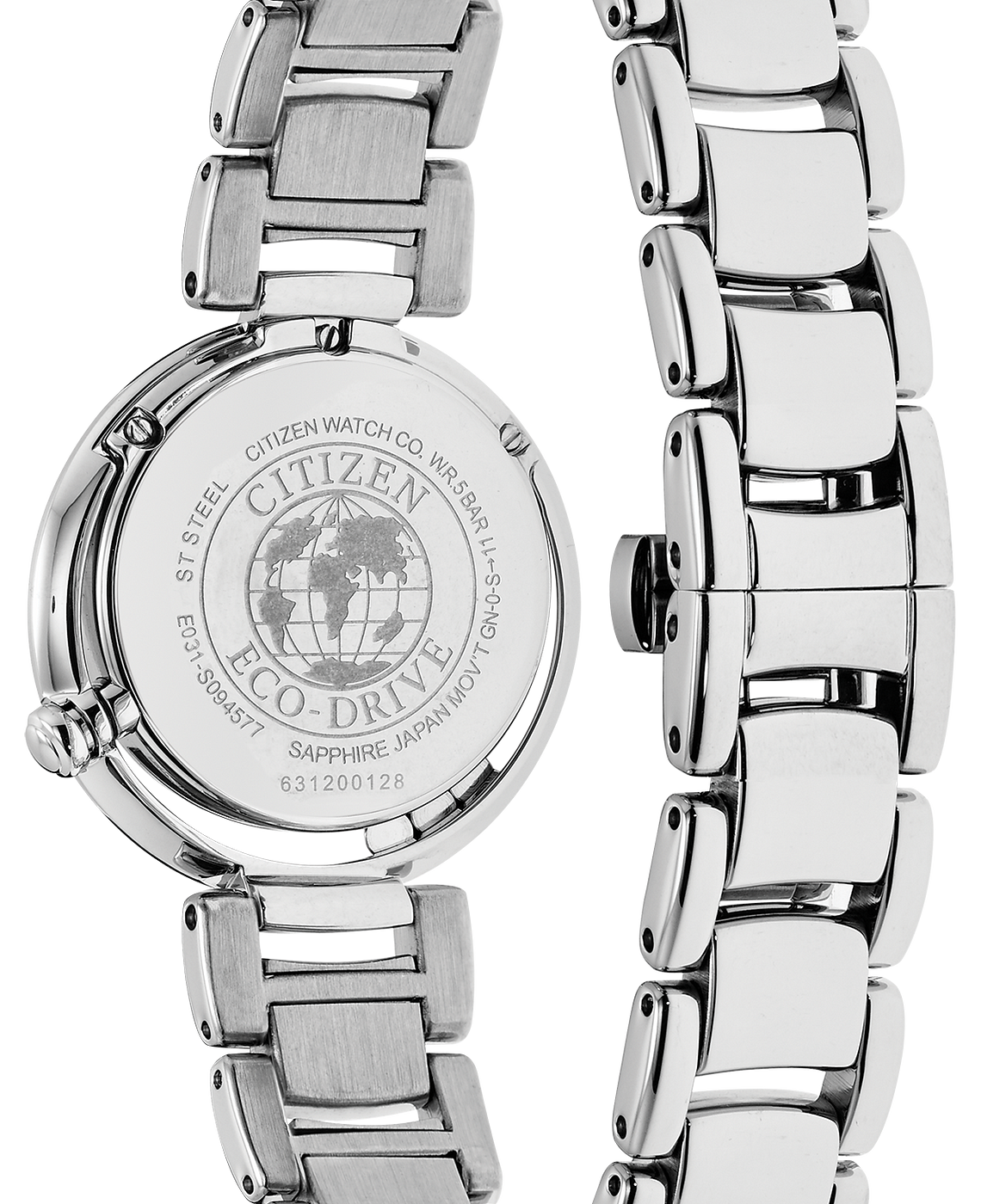L Sunrise - Ladies Steel EM0320-59D Sapphire Crystal Watch | Citizen
