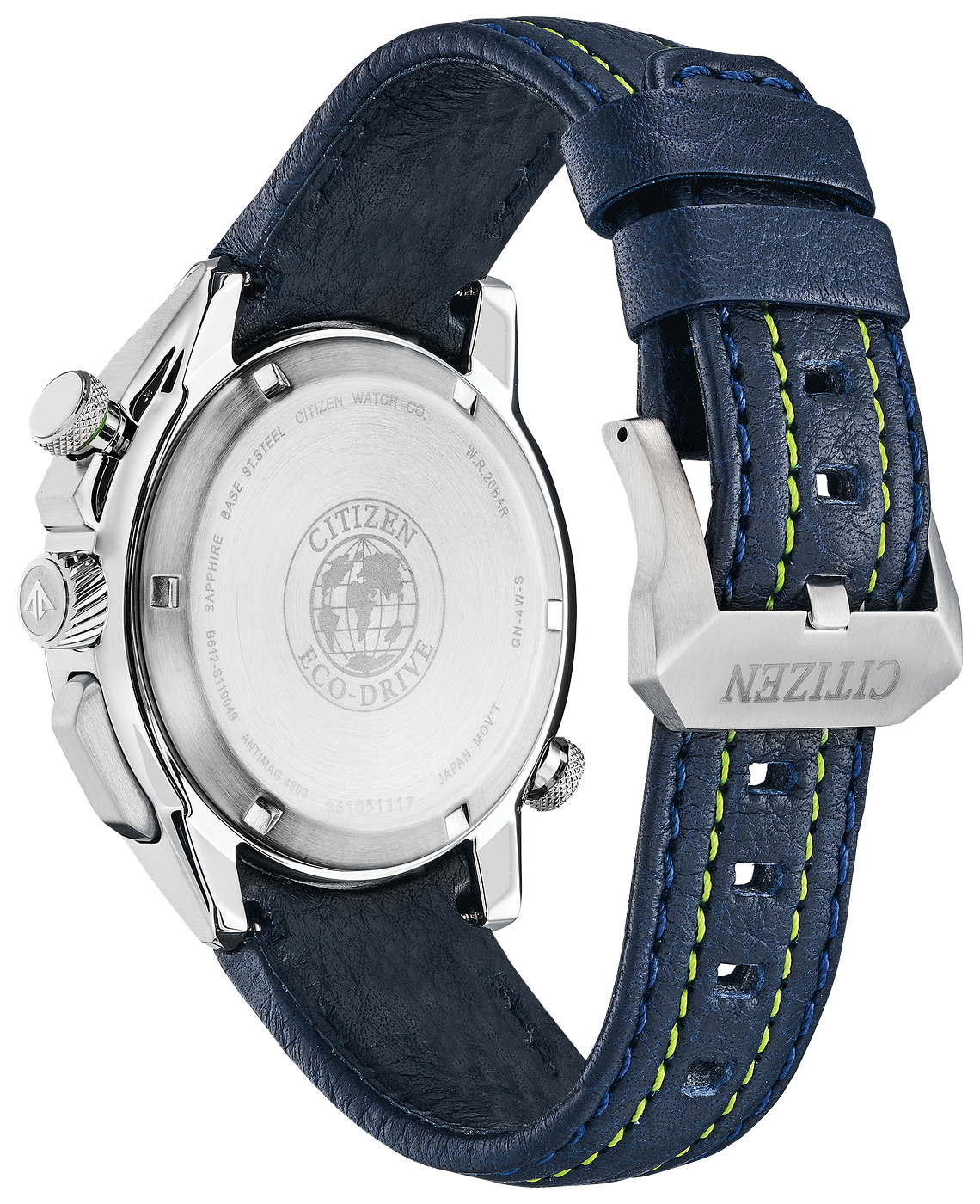 Citizen Promaster STT Eco-Drive Blue Stainless Steel Watch | Citizen