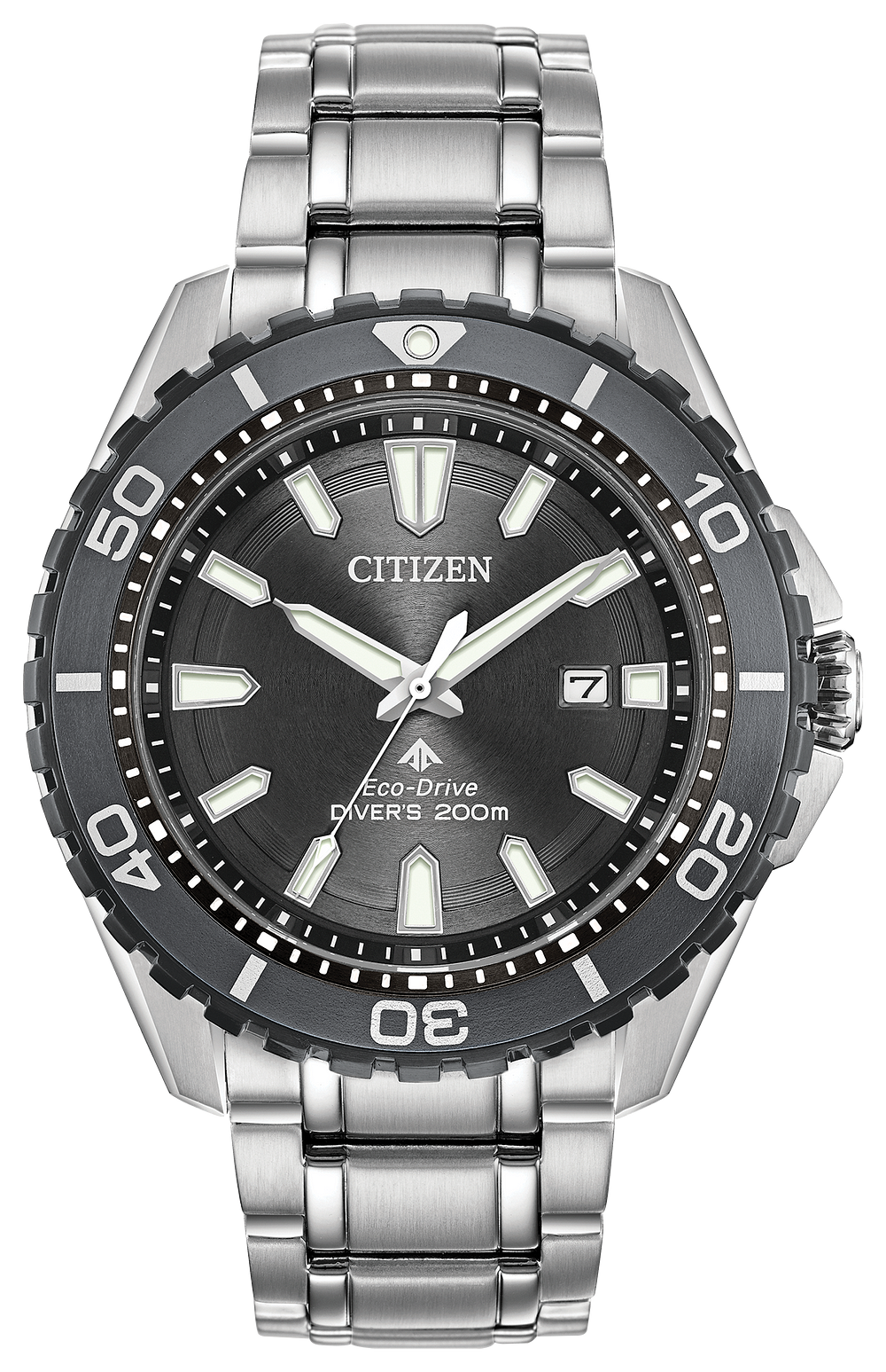 Promaster Diver - Men's Eco-Drive BN0198-56H Grey Watch | Citizen