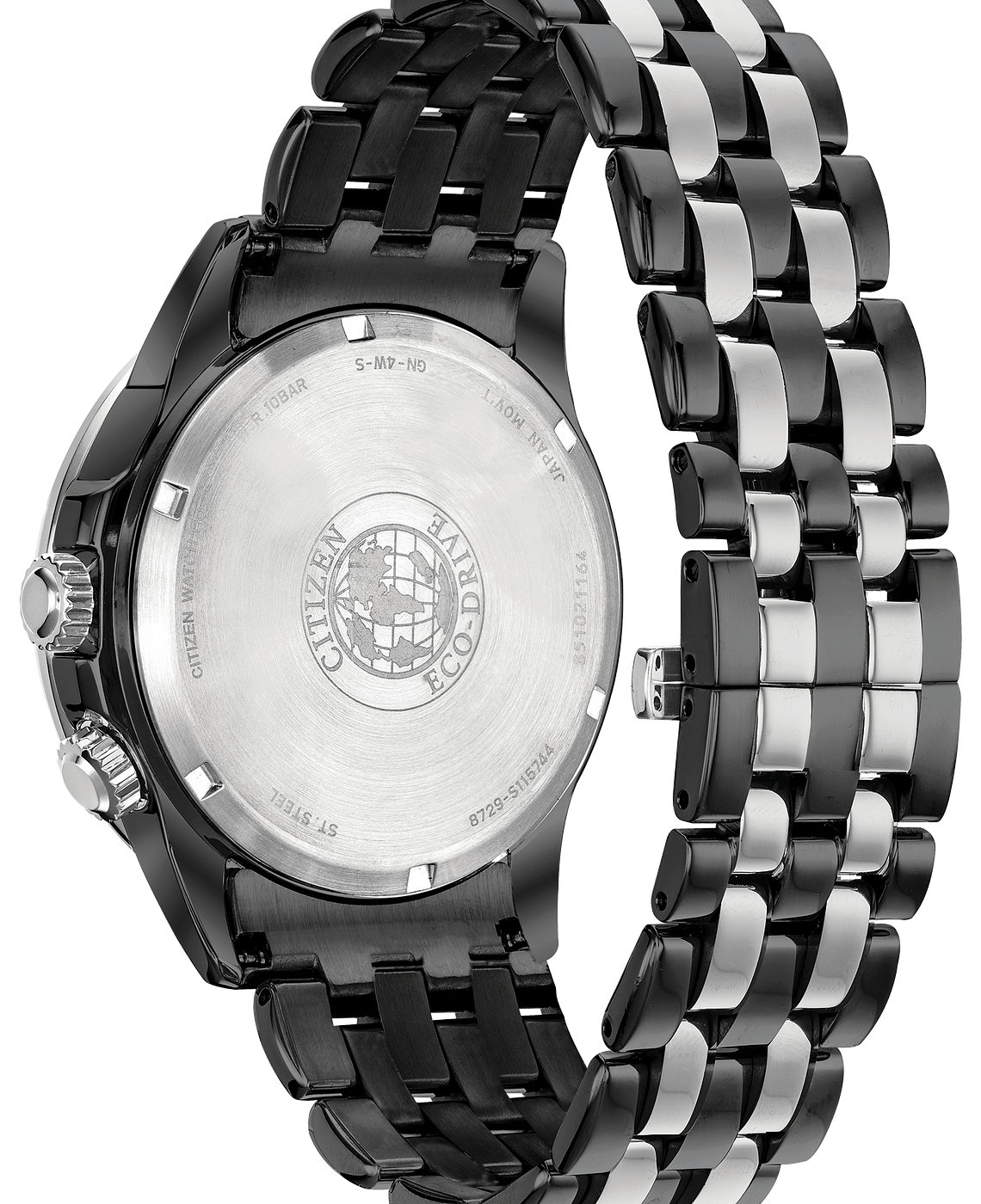Citizen Calendrier Men's Eco-Drive Black Diamond Bezel Watch | Citizen