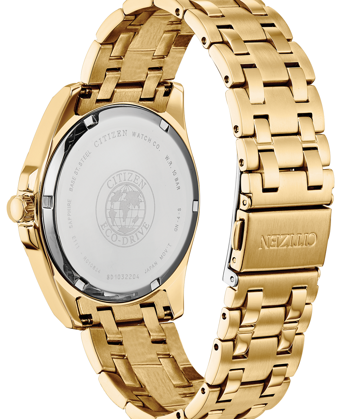 Citizen Corso Eco-Drive Blue Dial Gold Stainless Steel Watch | Citizen