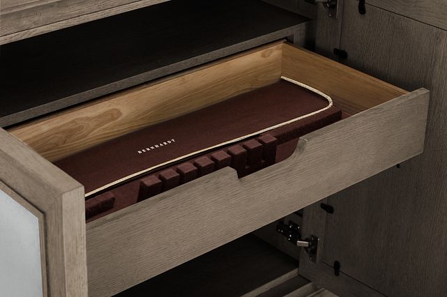 Marquesa Gray Mirrored Buffet (1)