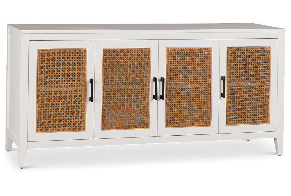 Nantucket Two-tone Woven Tv Stand