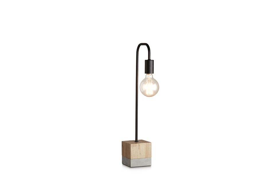 Leo Wood Table Lamp