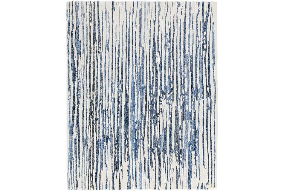 Lykon Blue 5x8 Area Rug, 5x8 AREA RUG (0)