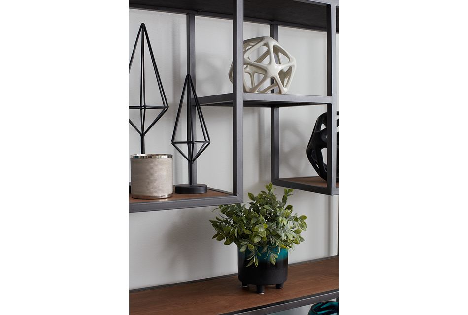 Mila2 Silver Bookcase