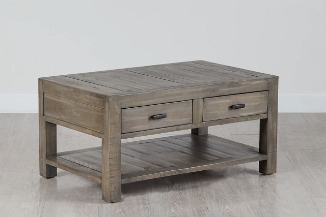 Seattle Gray Rectangular Coffee Table