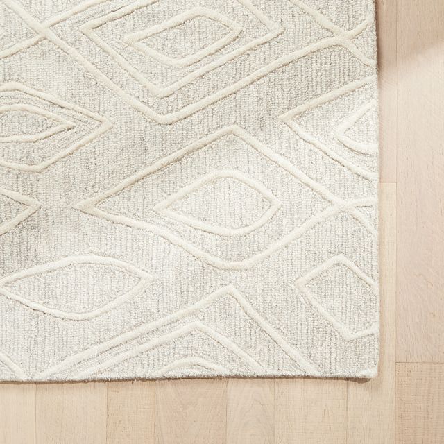 Biali Ivory 8x11 Area Rug