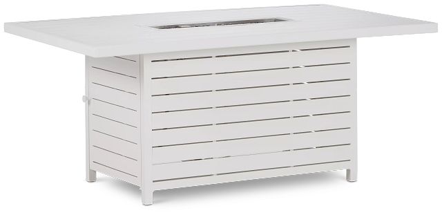Linear White Rect Fire Pit (3)