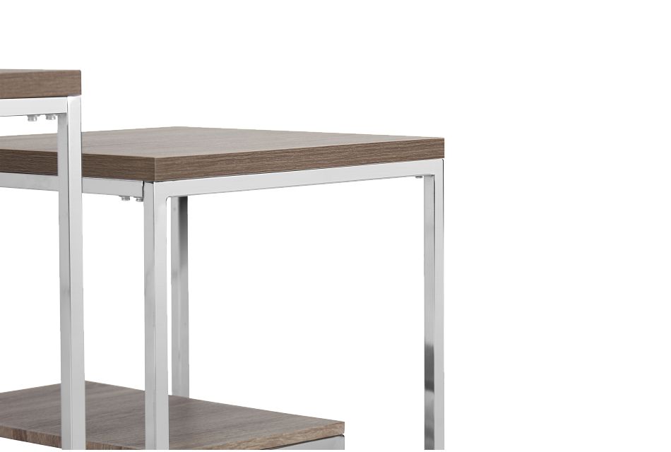 Elliot Gray Nesting End Table