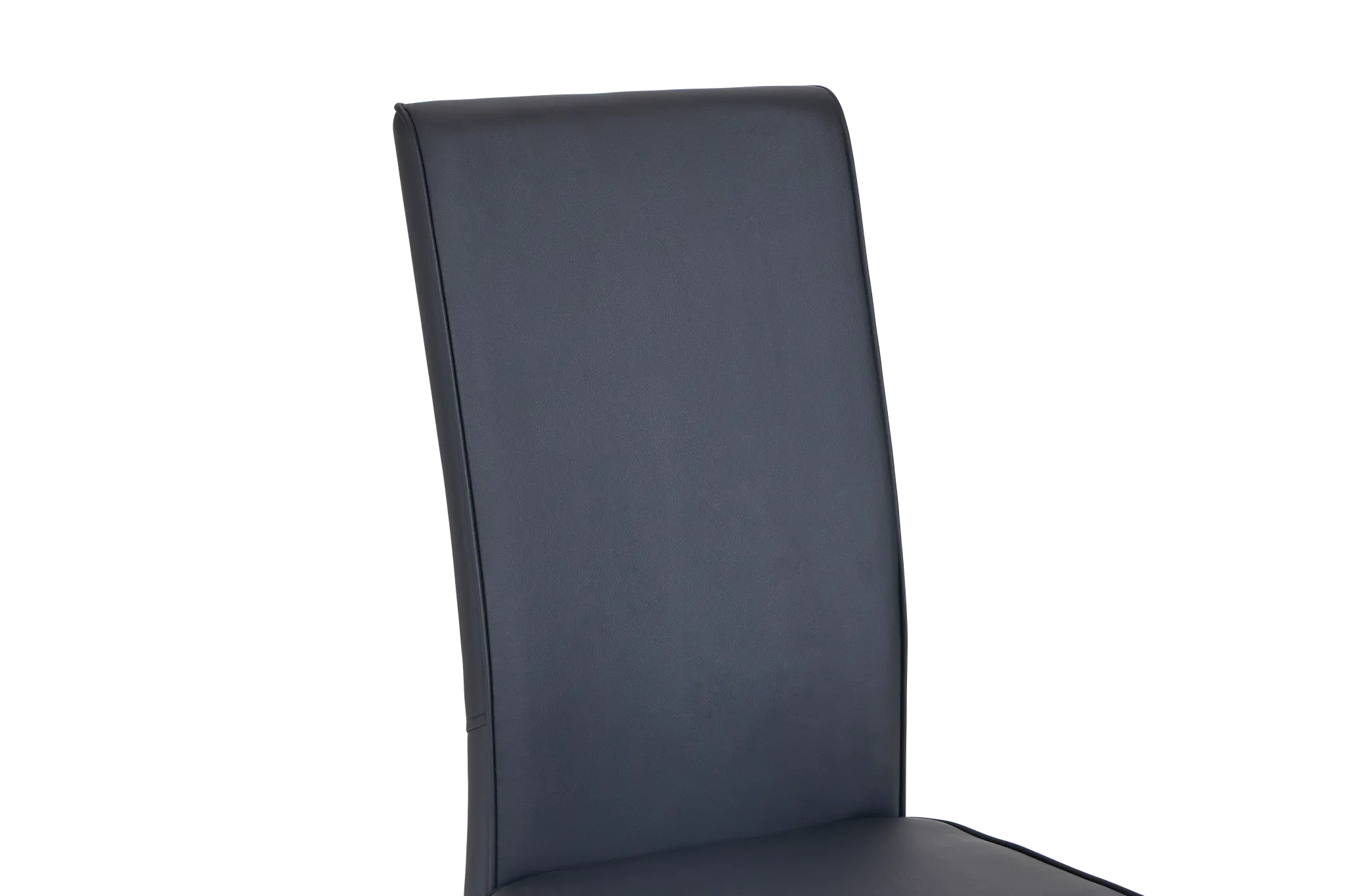 Paris Black Upholstered Side Chair