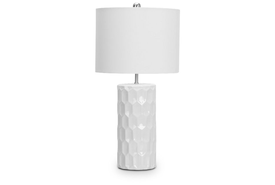Cass Ceramic Table Lamp, (1)