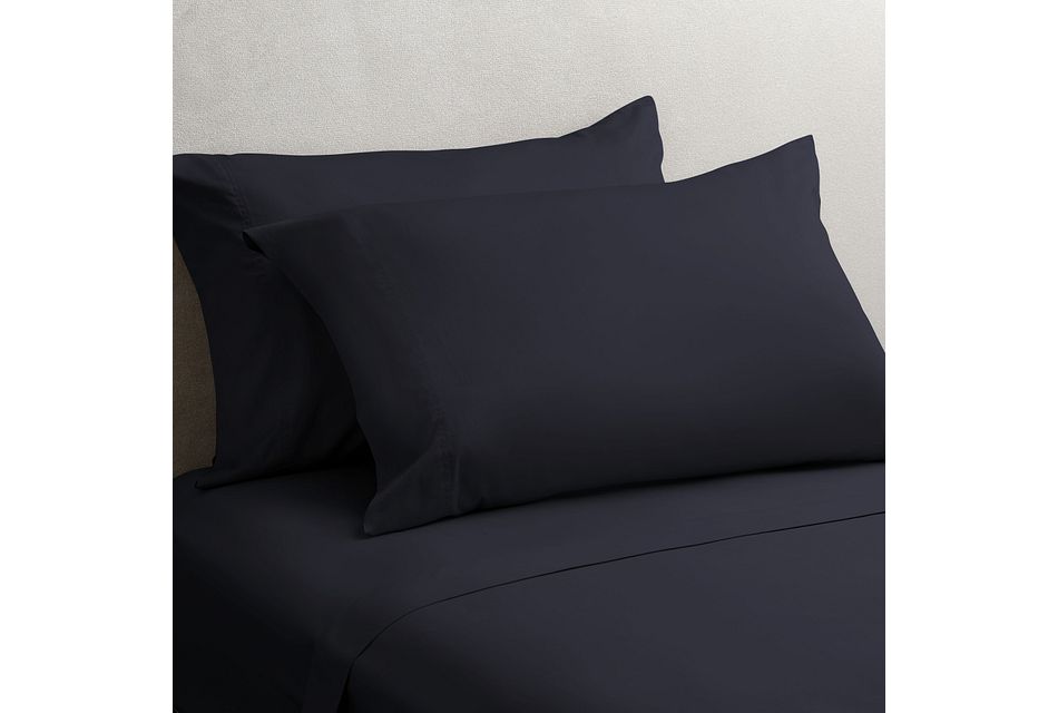 Organic Cotton Dark Blue 300 Thread Sheet Set