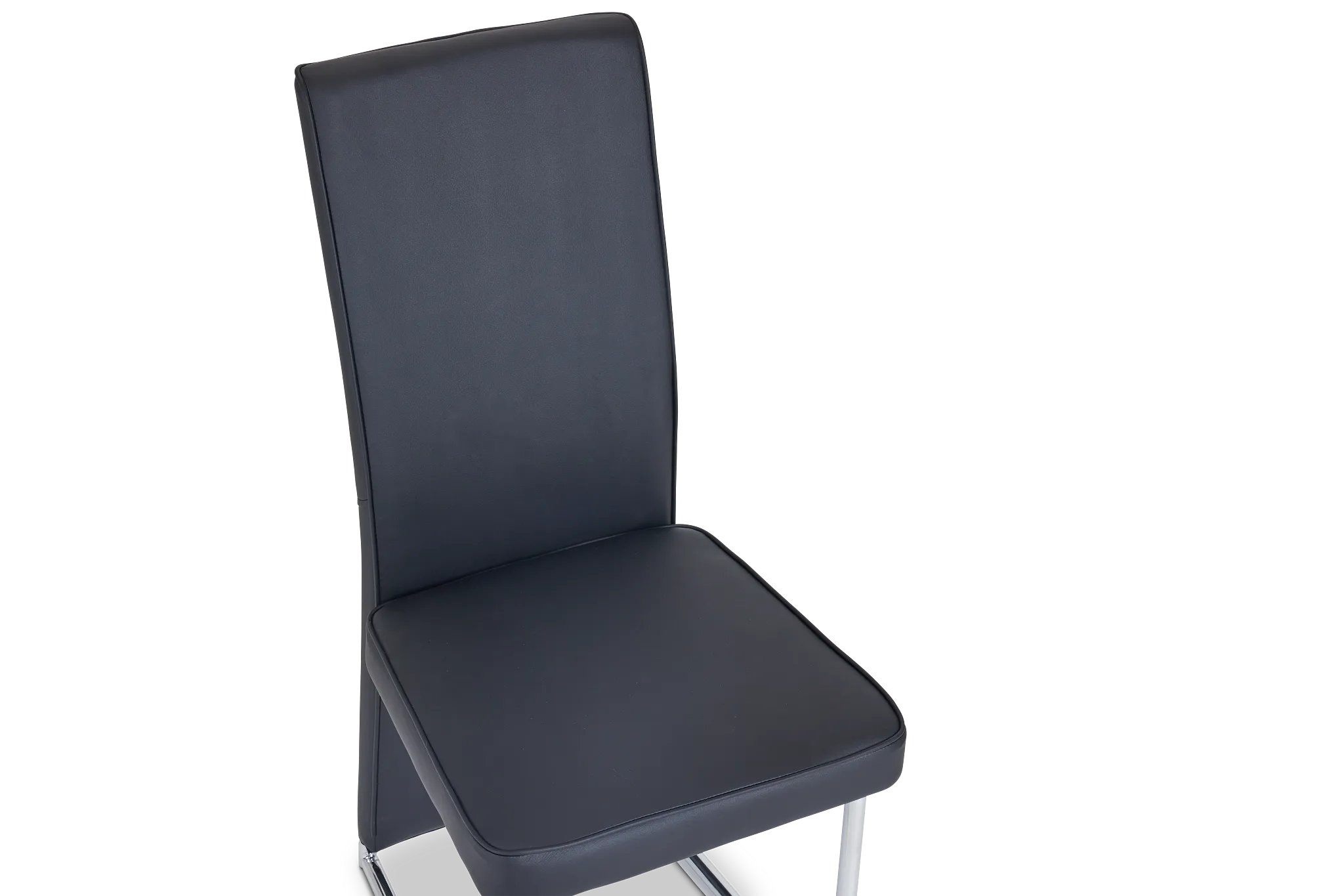 Paris Black Upholstered Side Chair