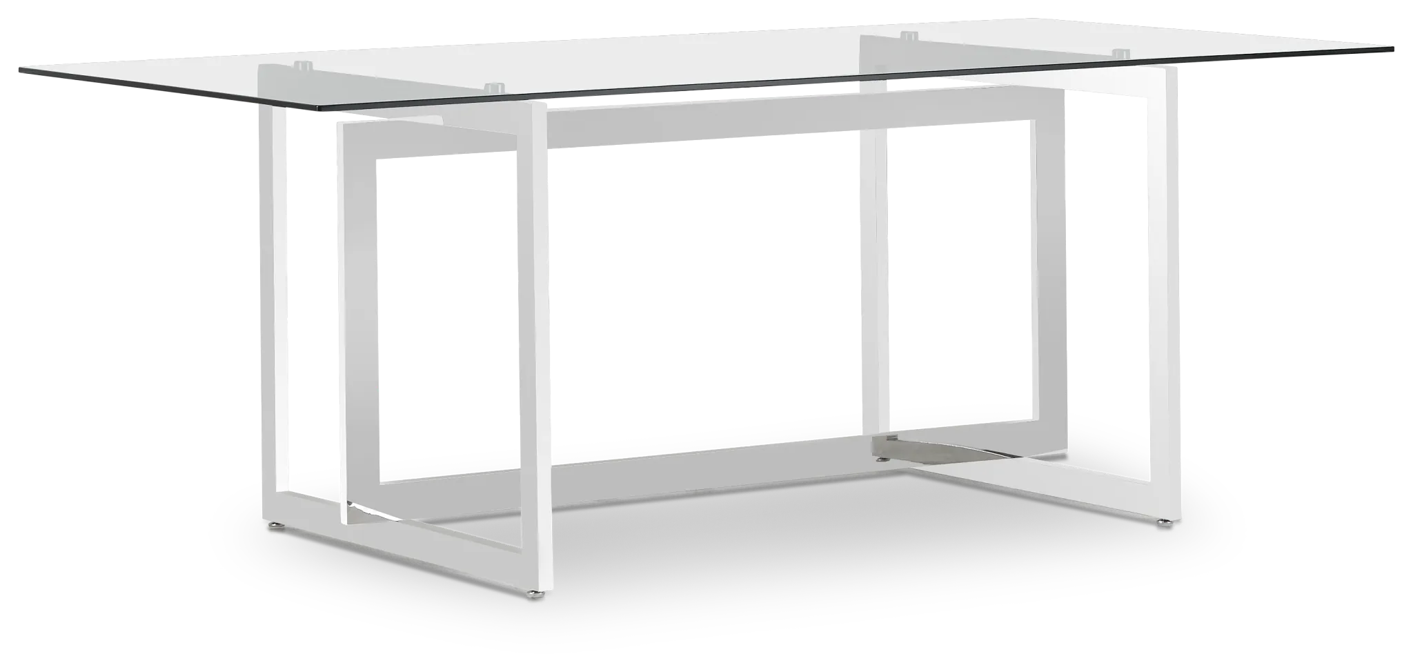 Bronx Glass Rectangular Table