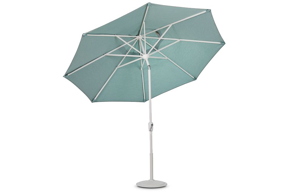 Capri Teal Umbrella Set, (2)