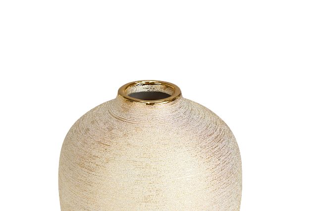 Lolan Gold Small Vase
