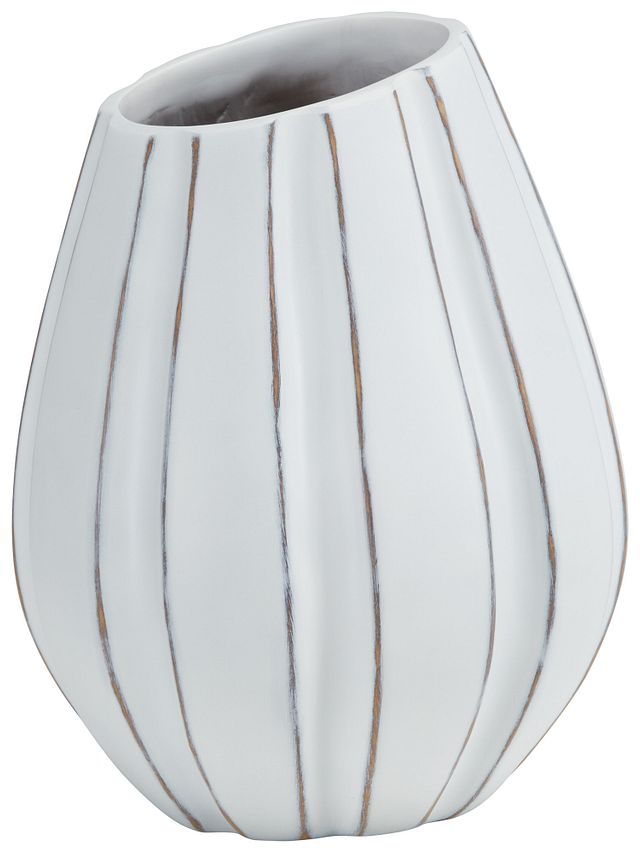 Xander White Vase