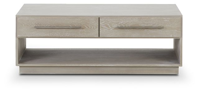 Destination Light Tone Rectangular Coffee Table