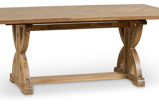 Joplin Light Tone Extension Rectangular Table