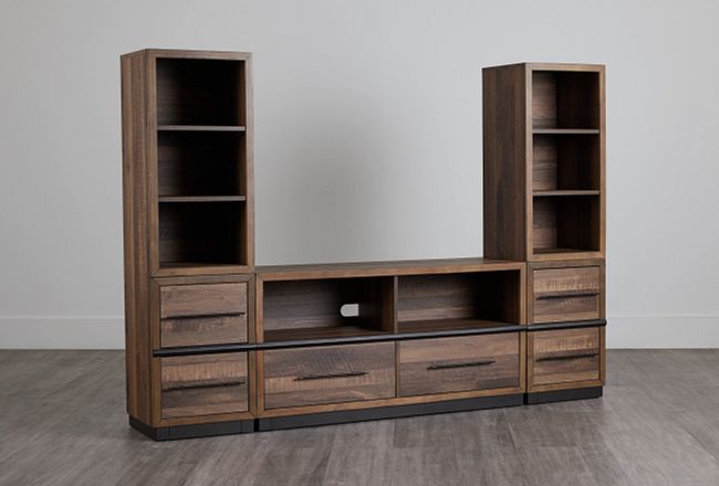 Boulder Mid Tone Entertainment Wall