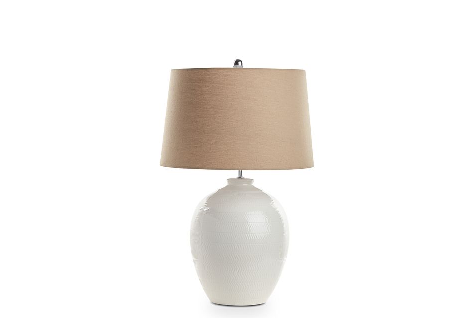 Casper Light Beige Table Lamp