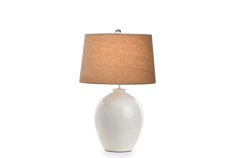 Casper Light Beige Table Lamp