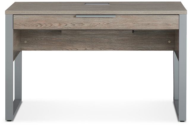 Clark Gray Dropdwn Dr Desk