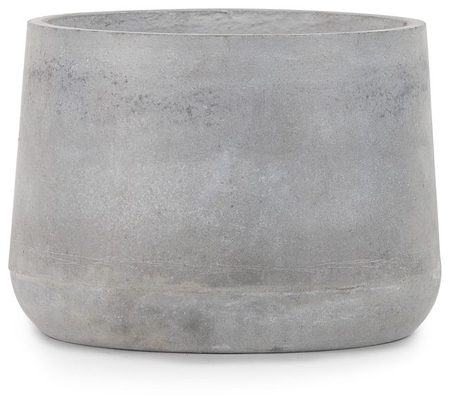 Addison Round Cement Planter