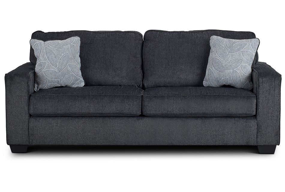 Altari Dark Gray Micro Sofa