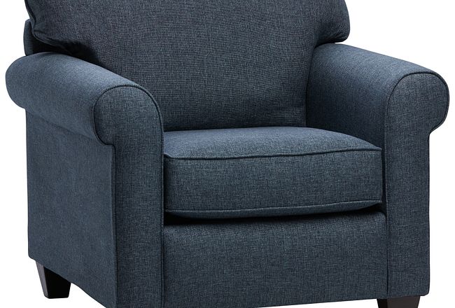 Cameron Blue Fabric Chair