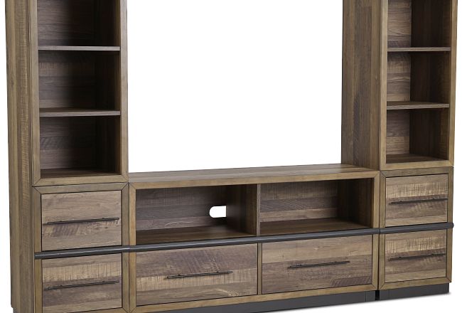 Boulder Mid Tone Entertainment Wall