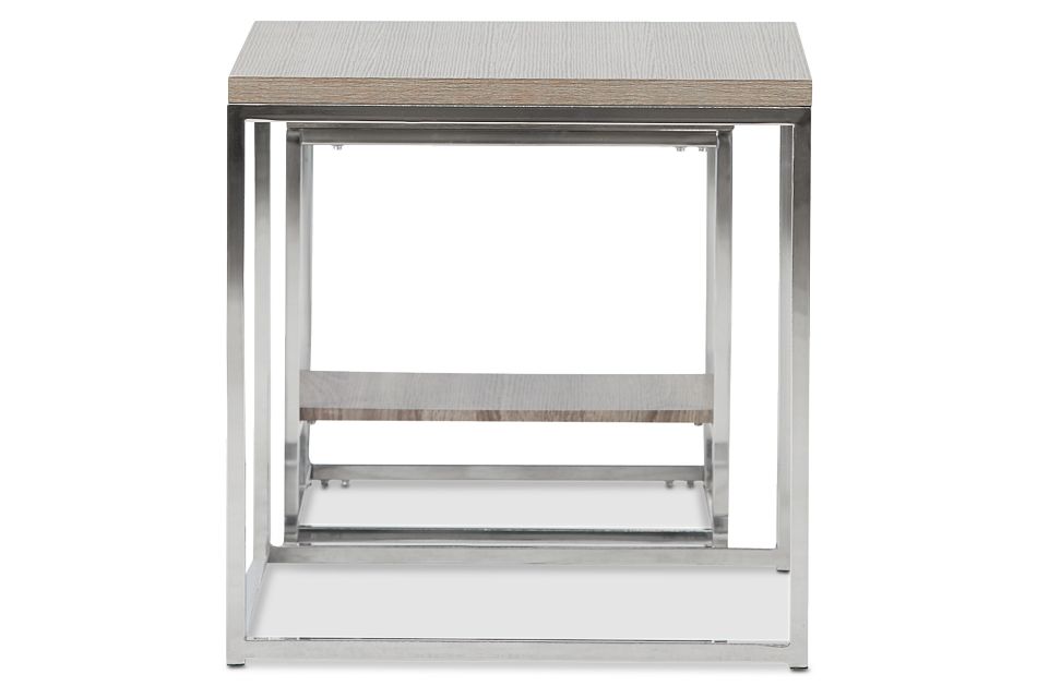 Elliot Gray Nesting End Table