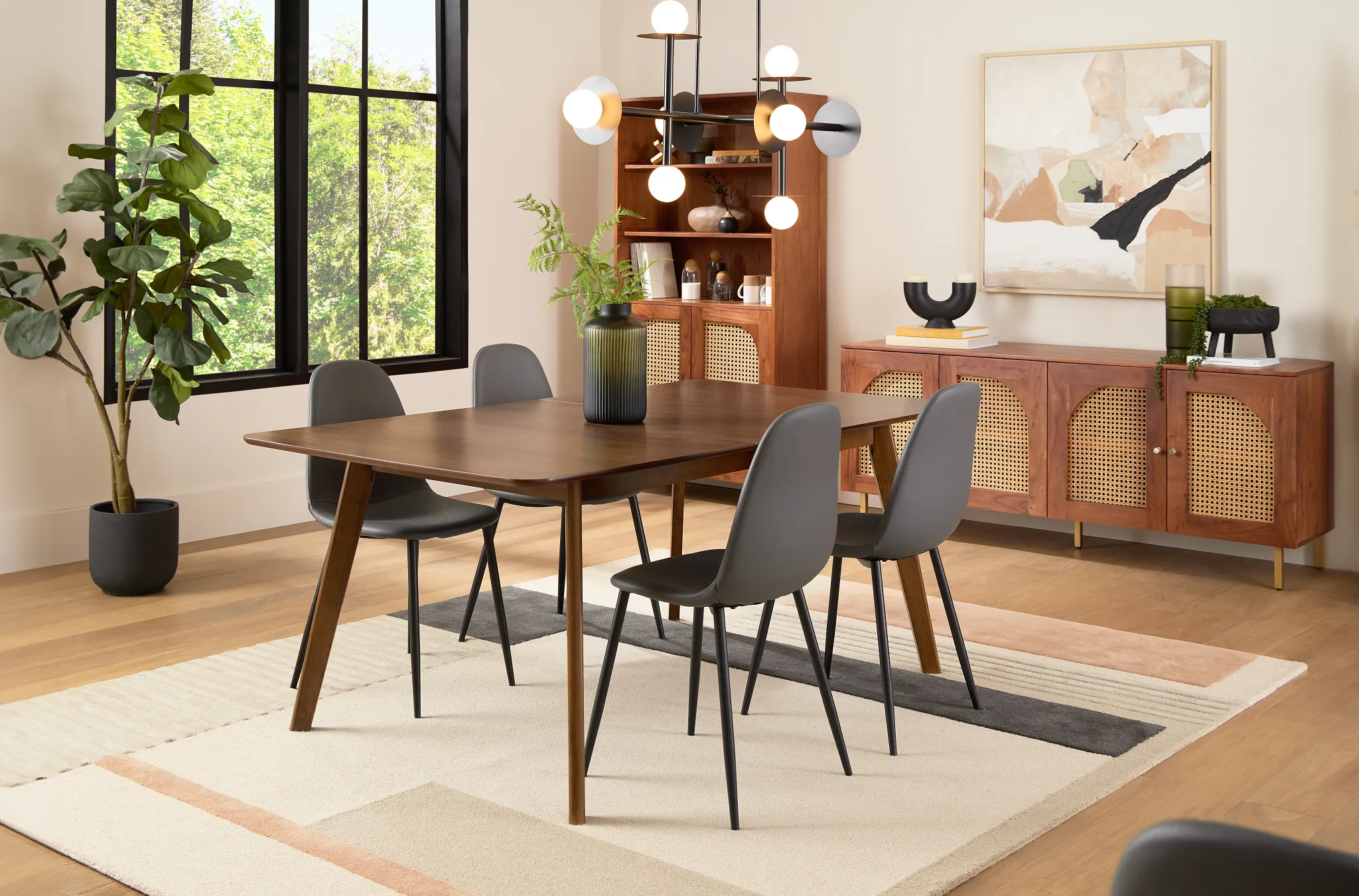 Palmdale Dark Tone Rectangular Table