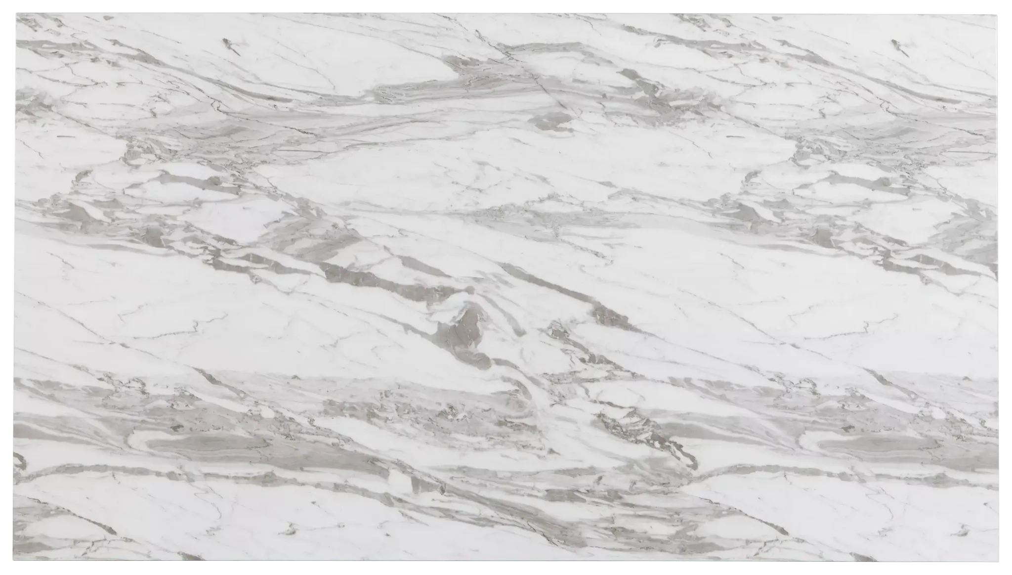 Capri White 70" Rectangular Table With Stainless Steel Legs