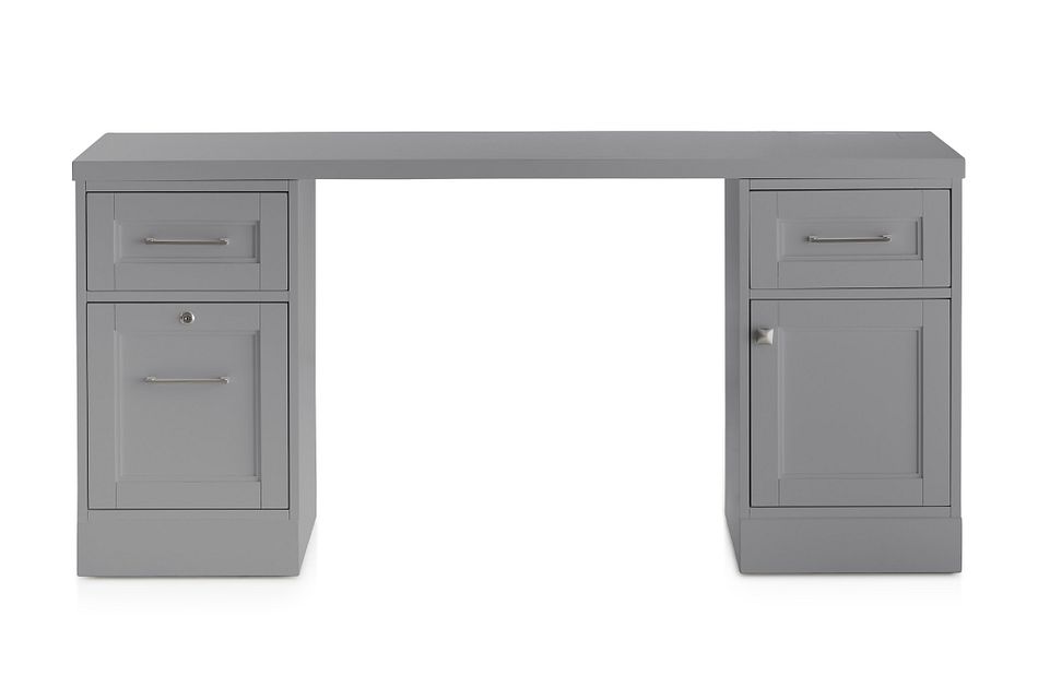 Newport Gray Writing Desk