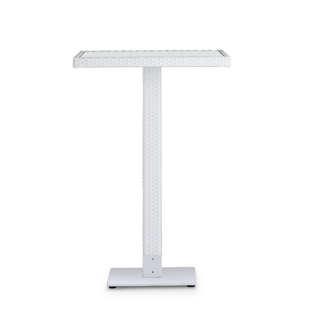 Lisbon White Square Pub Table