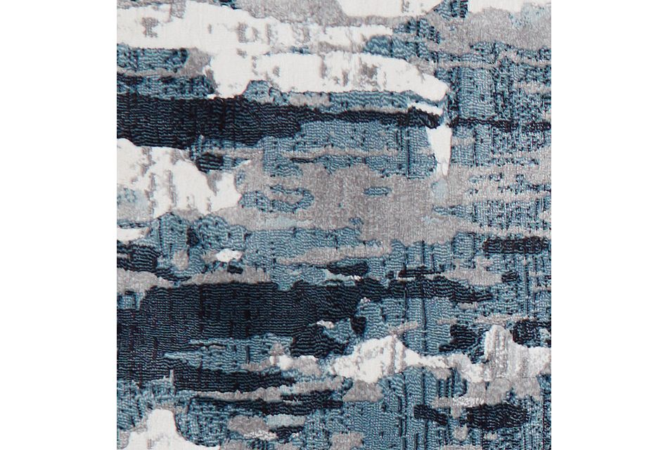 Palma Dark Blue 5x8 Area Rug, 5x8 AREA RUG