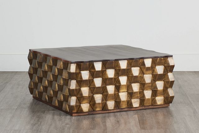 Versie Gold Square Coffee Table (0)