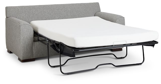 Austin Gray Fabric Memory Foam Sleeper