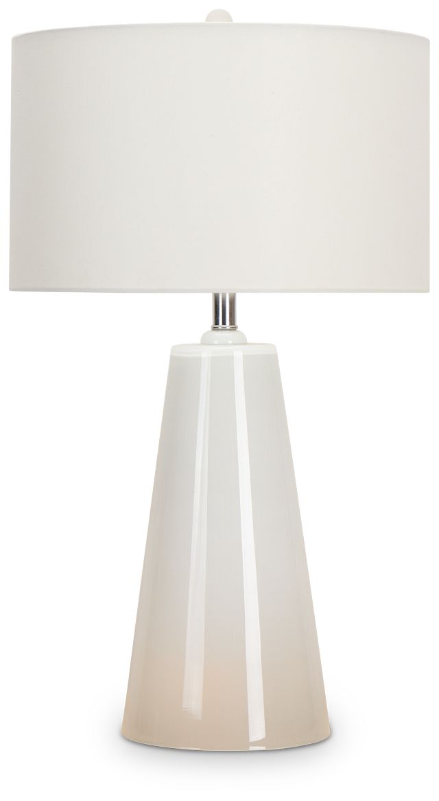 Bo Gray Glass Table Lamp