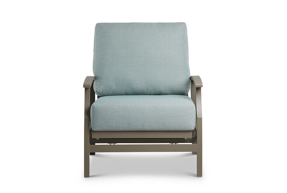 Raleigh Teal Rocking Chair