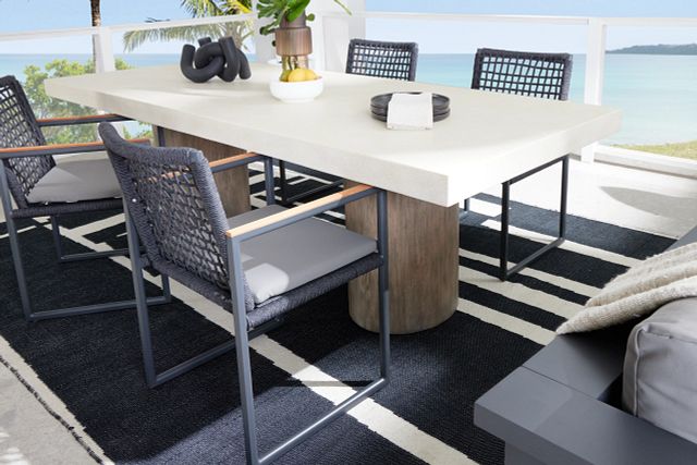 Jensen White Rectangular Table