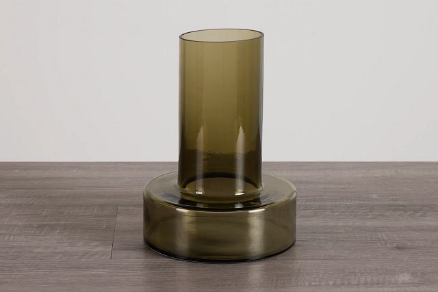Deja Green Medium Vase