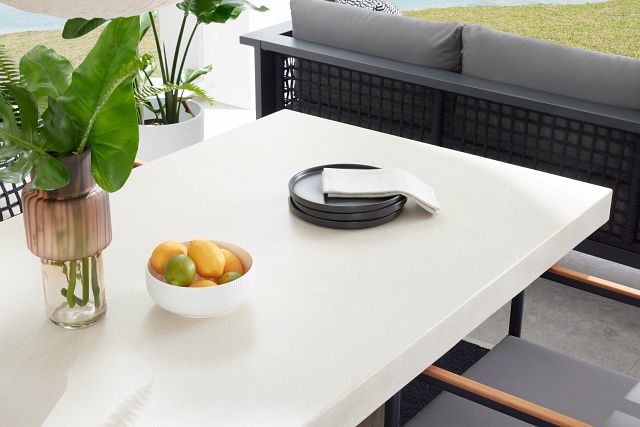 Jensen White Rectangular Table