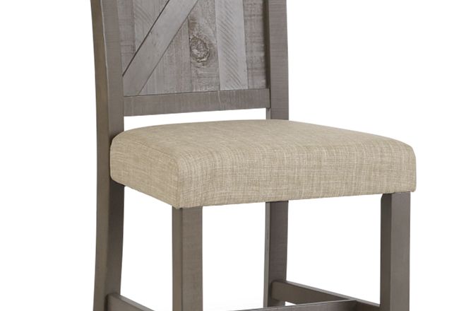 Taryn Gray Wood Side Chair