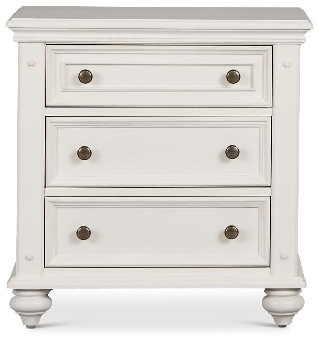 Savannah Ivory 3-drawer Nightstand